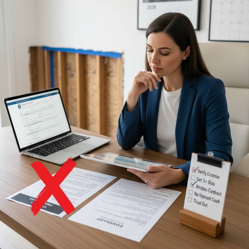 Spot Contractor Red Flags Before 2026 Scams Surge | listpapa.com ...
